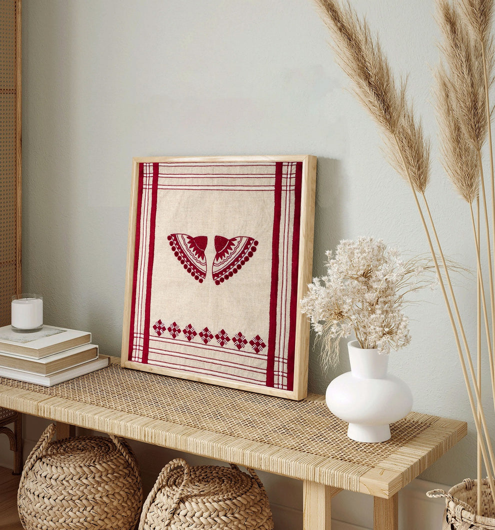 Japi Wall Art from Assam (Unframed) – Darjeeling Connection